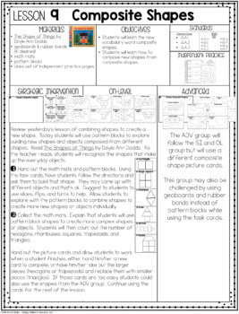 1st Grade Guided Math Unit 10 Geometry – Simply Skilled Teaching