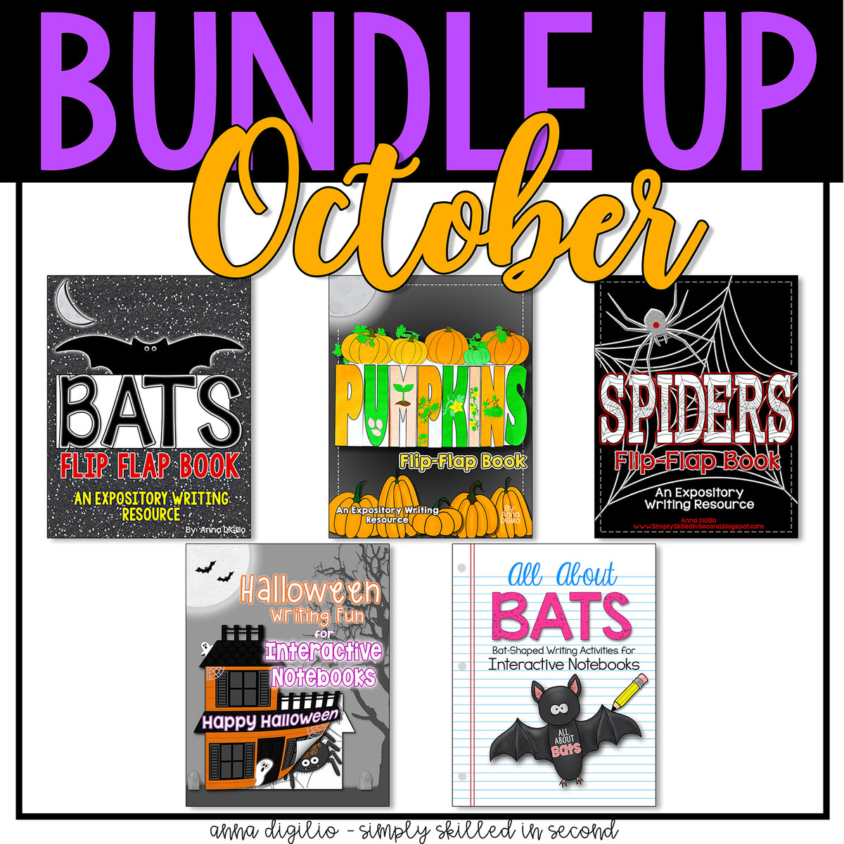 BUNDLE UP - October | Distance Learning – Simply Skilled Teaching