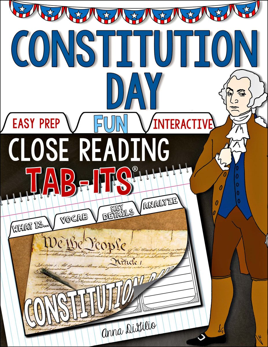 Constitution Day Tab-Its® | Distance Learning – Simply Skilled Teaching