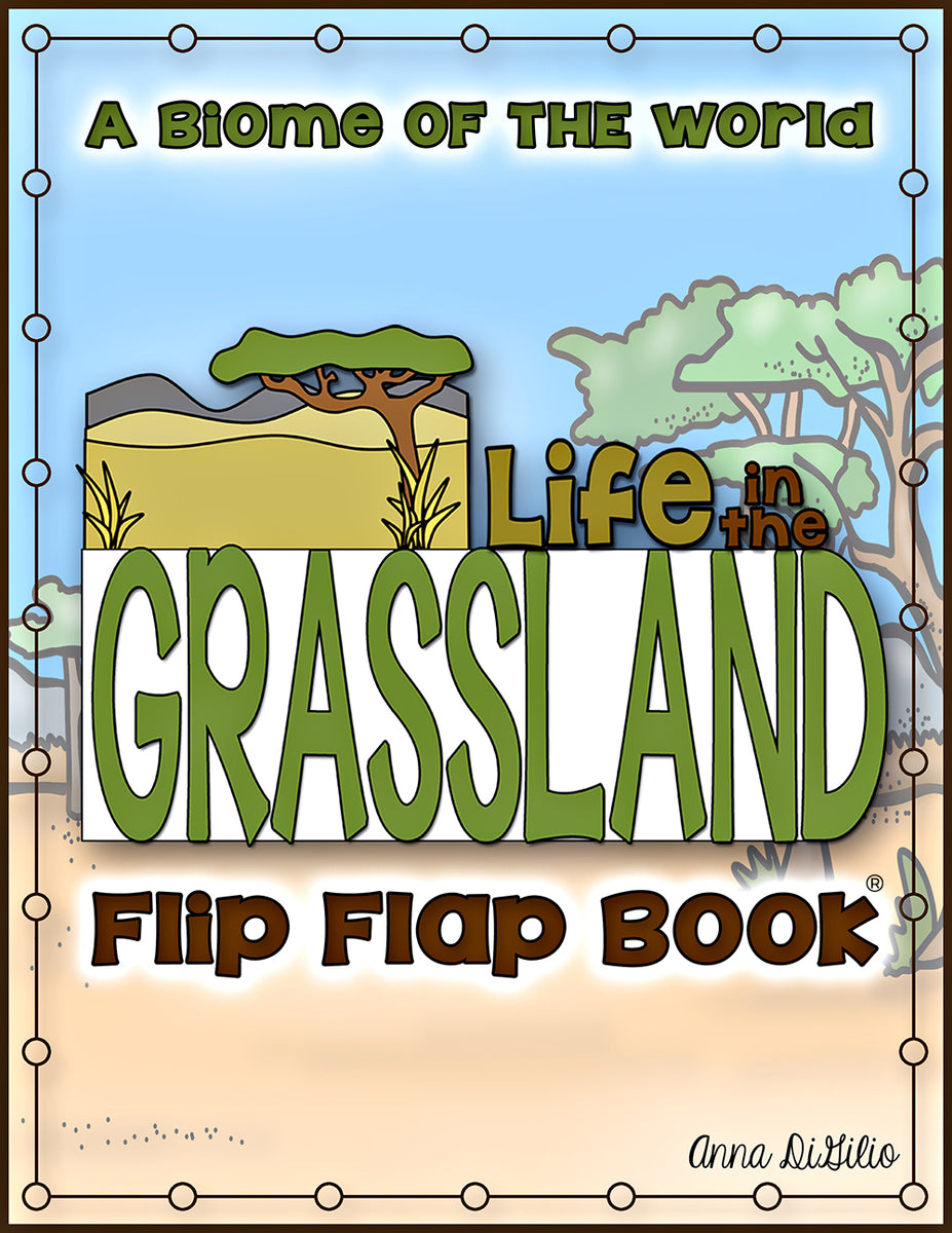 The Grasslands Flip Flap Book® | Distance Learning – Simply Skilled ...