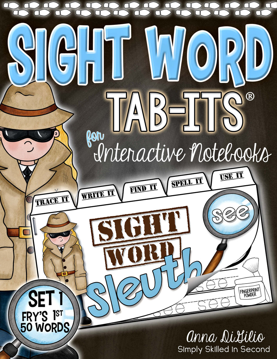 Sight Words Tab-Its® (Set 1) – Simply Skilled Teaching