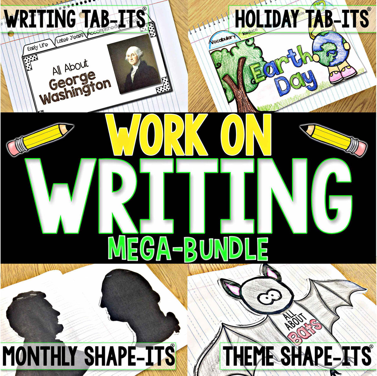 Work on Writing MEGA Bundle | Distance Learning – Simply Skilled Teaching