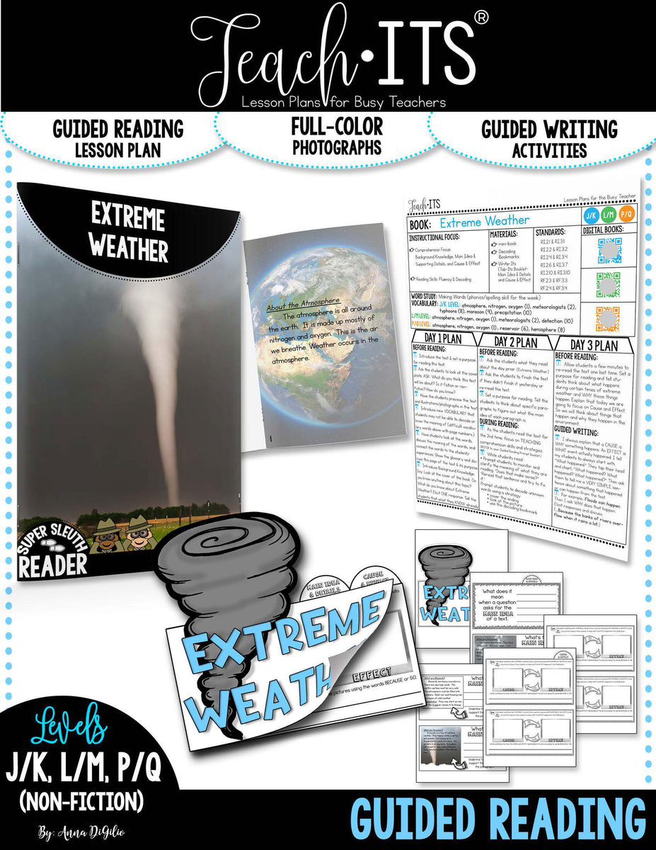 Guided Reading NON-FICTION Vol. 6 "Extreme Weather" – Simply Skilled ...