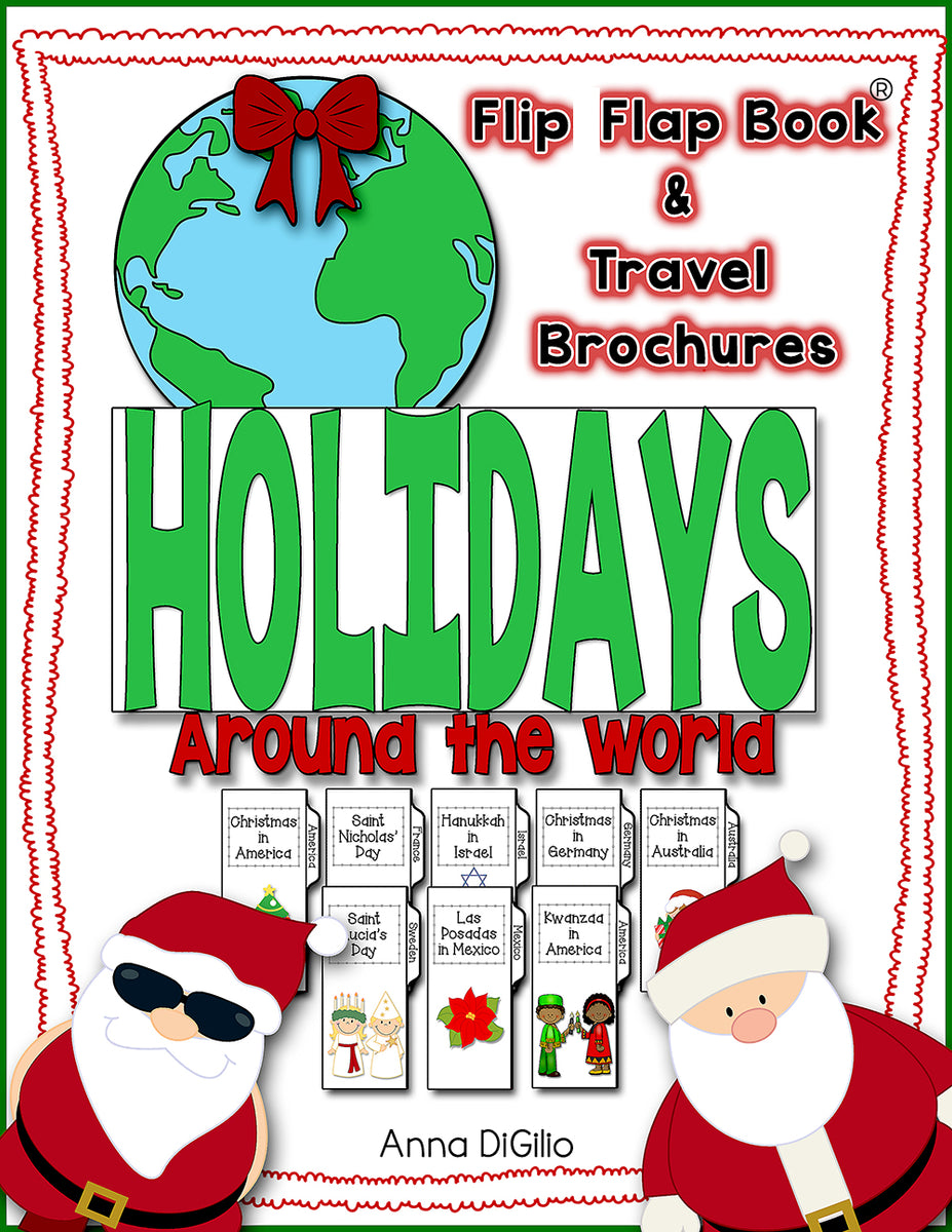 Holidays Around the World Flip Flap Book® | Distance Learning – Simply ...