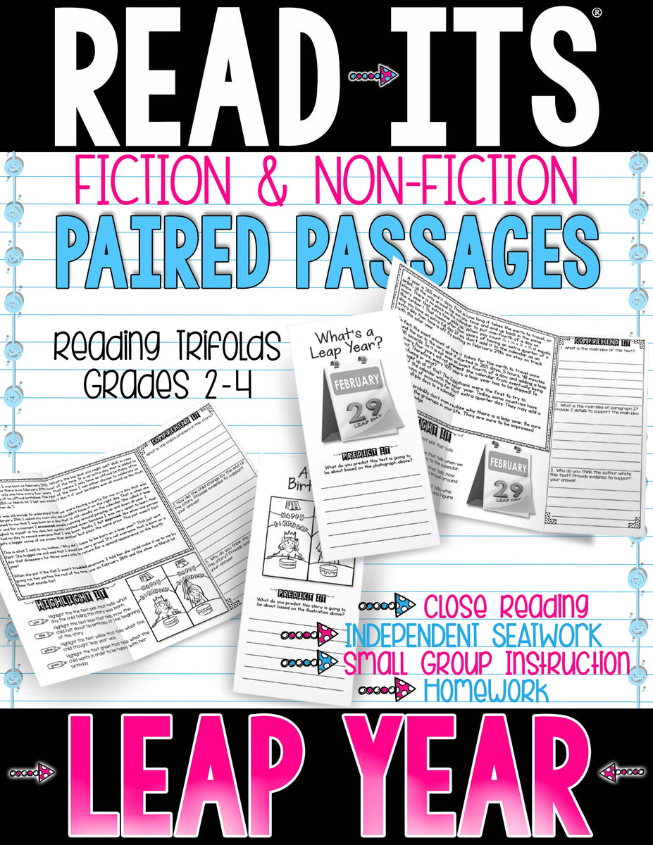 Leap Year READ-ITS® Paired Passages – Simply Skilled Teaching
