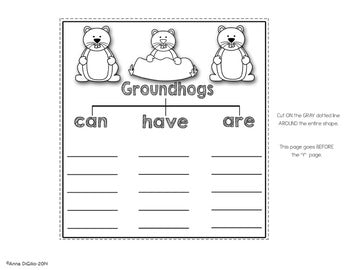 Groundhog Day Flip Flap Book® | Distance Learning – Simply Skilled Teaching