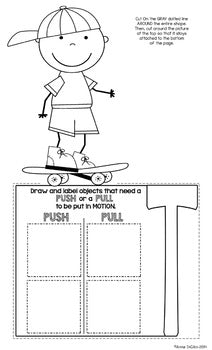 Force and Motion Flip Flap Book® | Distance Learning – Simply Skilled ...