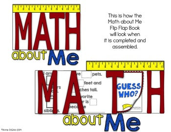 Math About Me Flip Flap Book® – Simply Skilled Teaching