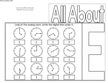 All About Time Flip Flap Book® | Distance Learning – Simply Skilled ...