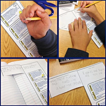 Task Card Flip Flap Book® (Free) – Simply Skilled Teaching