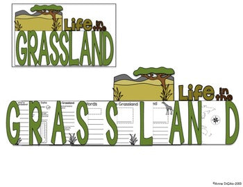 The Grasslands Flip Flap Book® | Distance Learning – Simply Skilled ...