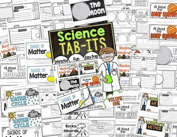 Science Interactive Notebook Tab-Its® MEGA Bundle | Distance Learning ...
