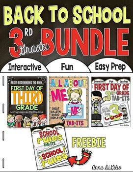 Back to School BUNDLE 3rd Grade | Distance Learning – Simply Skilled ...