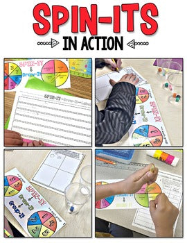 Multiplication Spin-Its Math Stations – Simply Skilled Teaching