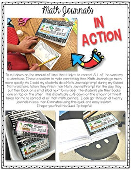 2nd Grade Math Journals Yearlong BUNDLE – Simply Skilled Teaching