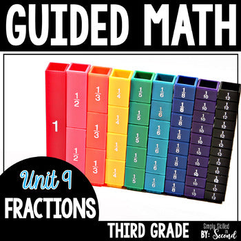 3rd Grade Guided Math Fractions – Simply Skilled Teaching