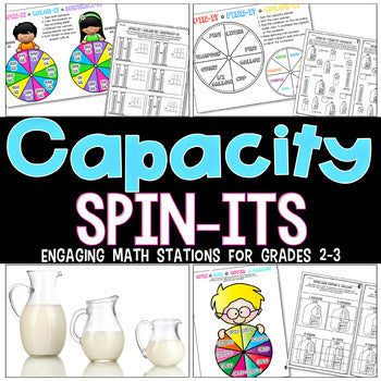 CAPACITY Spin-Its™ Math Stations – Simply Skilled Teaching
