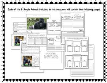 Close Reading - Animals MEGA Bundle | Distance Learning – Simply ...