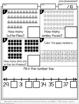 1st Grade Guided Math Unit 2 Numbers 1-50 – Simply Skilled Teaching