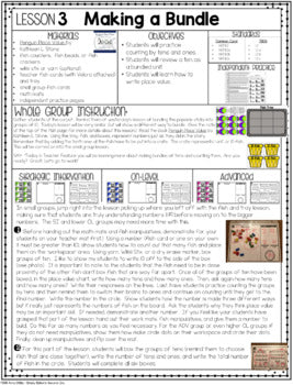 1st Grade Guided Math Unit 3 Place Value / Base 10 – Simply Skilled ...