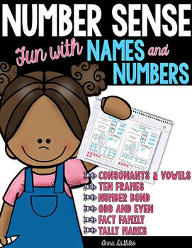 Number Sense Fun with Names and Numbers – Simply Skilled Teaching