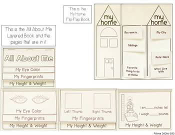 All About Me Flip Flap® Lapbook – Simply Skilled Teaching