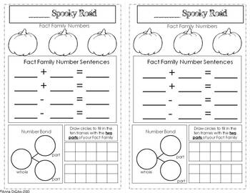 Fact Families Haunted Houses – Simply Skilled Teaching