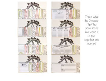 Dinosaurs Flip Flap Book® | Distance Learning – Simply Skilled Teaching