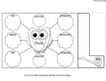 Owls Flip Flap Book® | Distance Learning – Simply Skilled Teaching