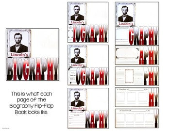 Biographies Flip Flap Book® | Distance Learning – Simply Skilled Teaching