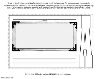 Biographies Flip Flap Book® | Distance Learning – Simply Skilled Teaching