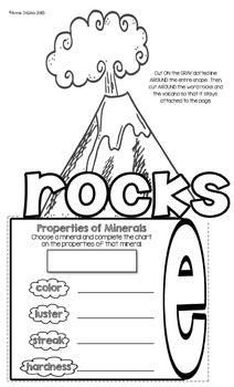 Rocks and Minerals Flip Flap Book® | Distance Learning – Simply Skilled ...