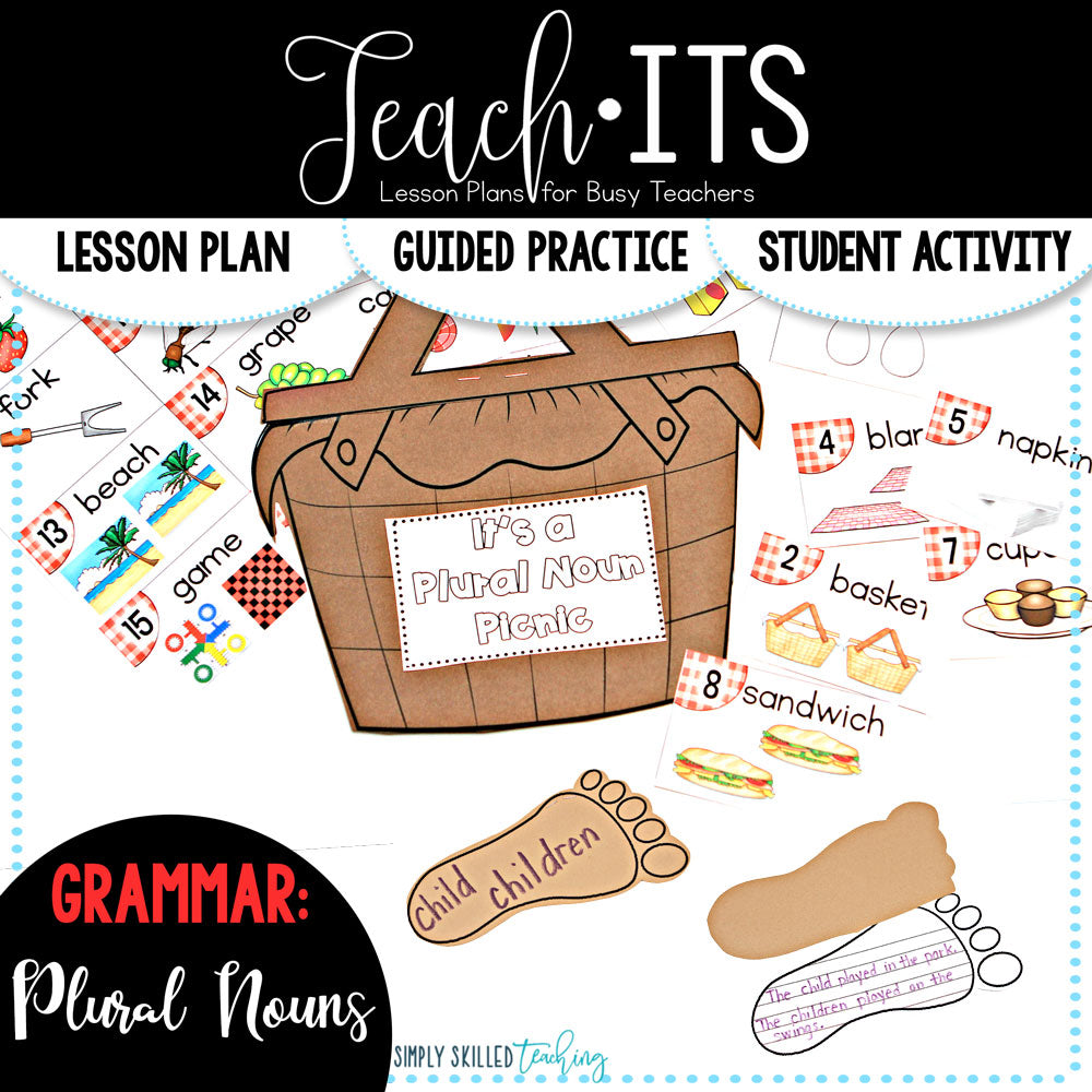 Plural Nouns Lesson Plan – Simply Skilled Teaching