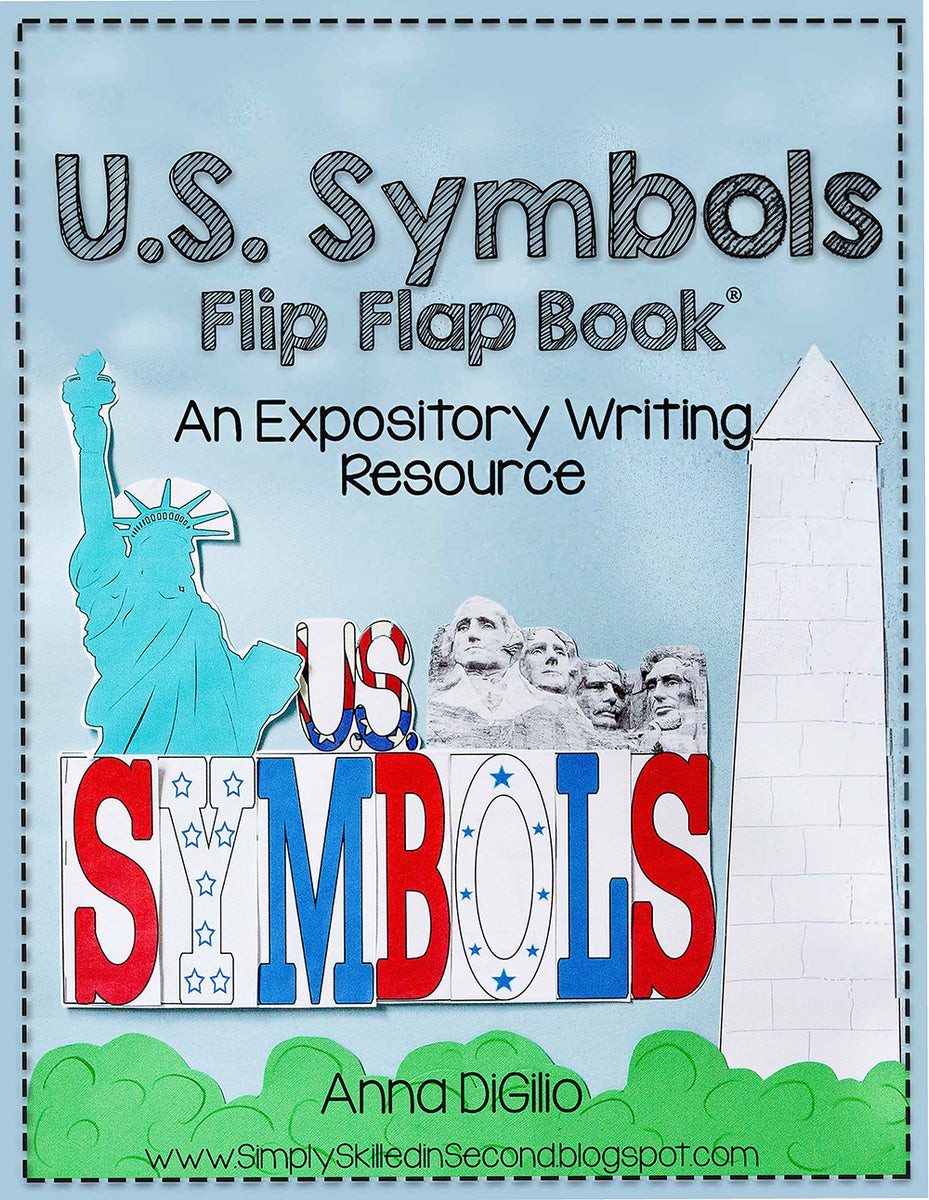 U.S. Symbols Flip Flap Book® | Distance Learning – Simply Skilled Teaching