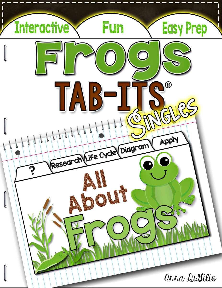 Frogs Tab-Its® | Distance Learning – Simply Skilled Teaching