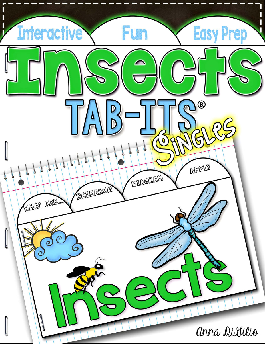 Insects Tab-Its® | Distance Learning – Simply Skilled Teaching