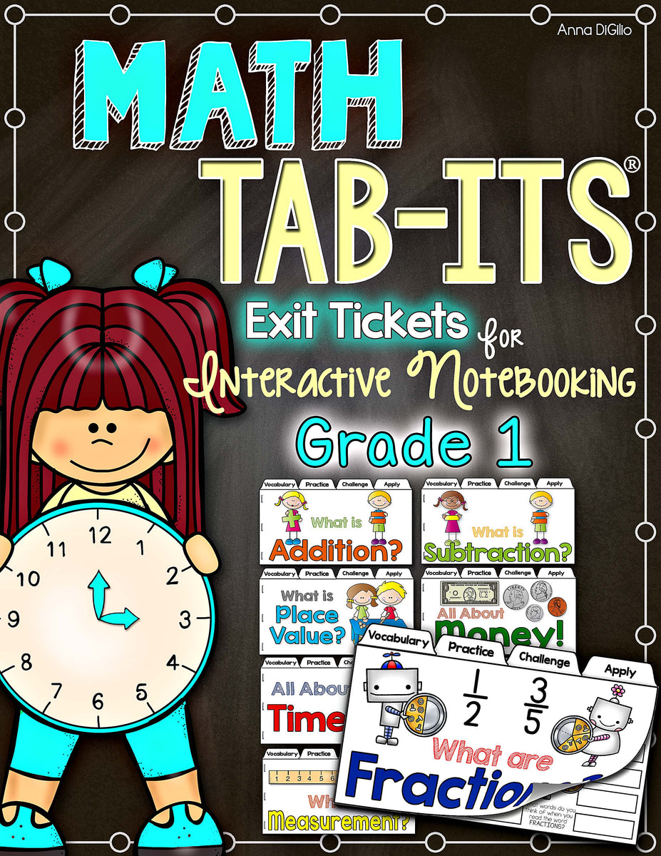 1st Grade Math Tab-Its® | Distance Learning – Simply Skilled Teaching