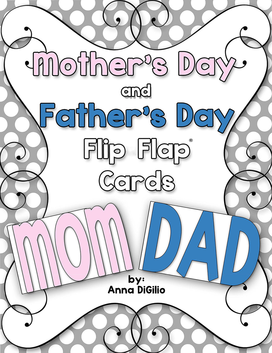 Mother's Day and Father's Day Flip Flap® Cards – Simply Skilled Teaching
