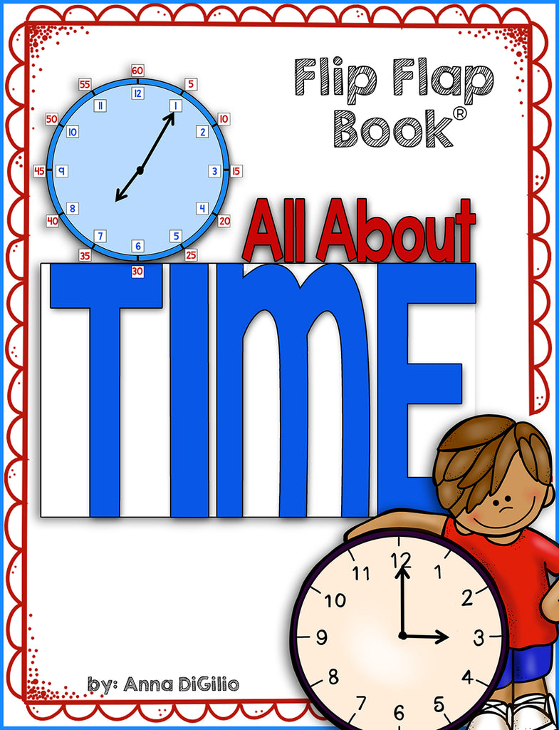 All About Time Flip Flap Book® | Distance Learning – Simply Skilled ...
