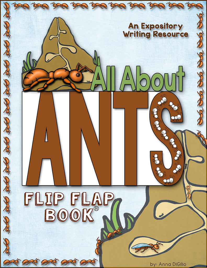 All About Ants Flip Flap Books® | Distance Learning – Simply Skilled ...
