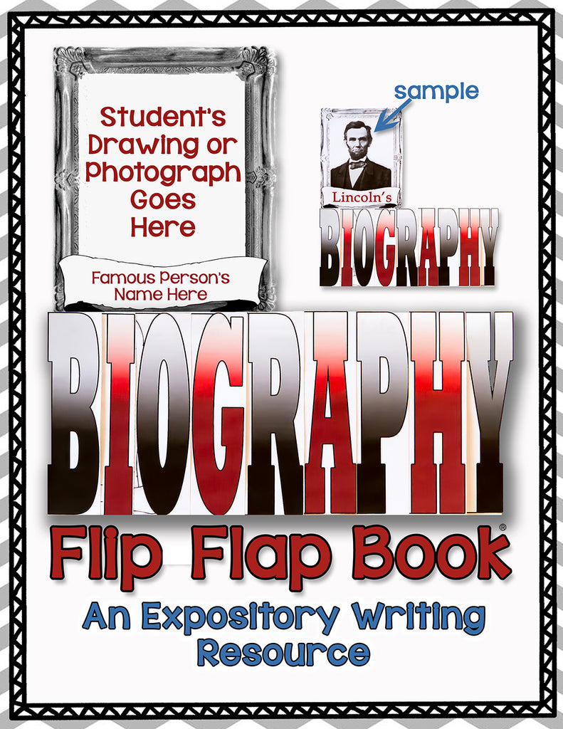 Biographies Flip Flap Book® | Distance Learning – Simply Skilled Teaching
