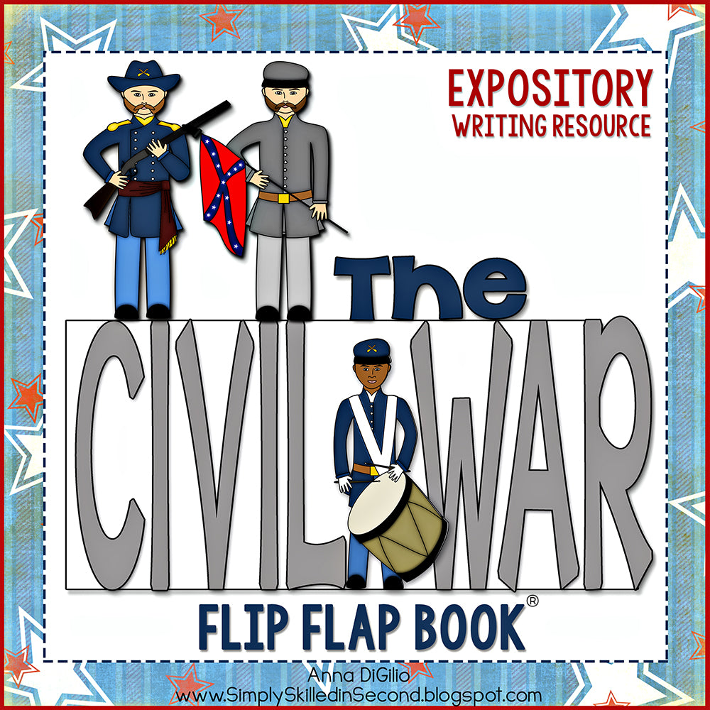 Civil War Flip Flap Book® | Distance Learning – Simply Skilled Teaching
