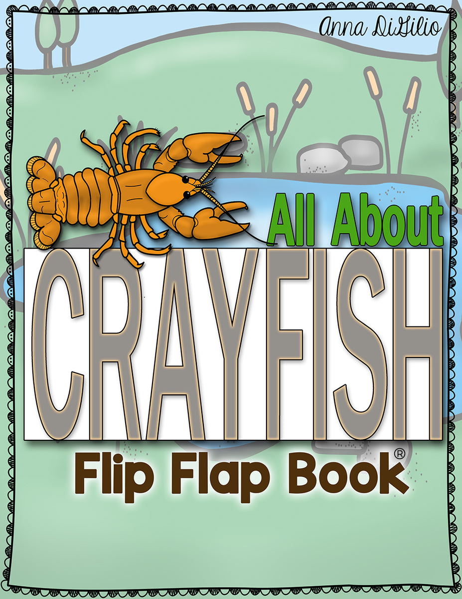 Crayfish Flip Flap Book® | Distance Learning – Simply Skilled Teaching