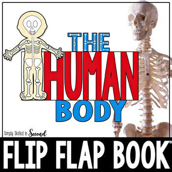 The HUMAN BODY Flip Flap Book® | Distance Learning – Simply Skilled ...