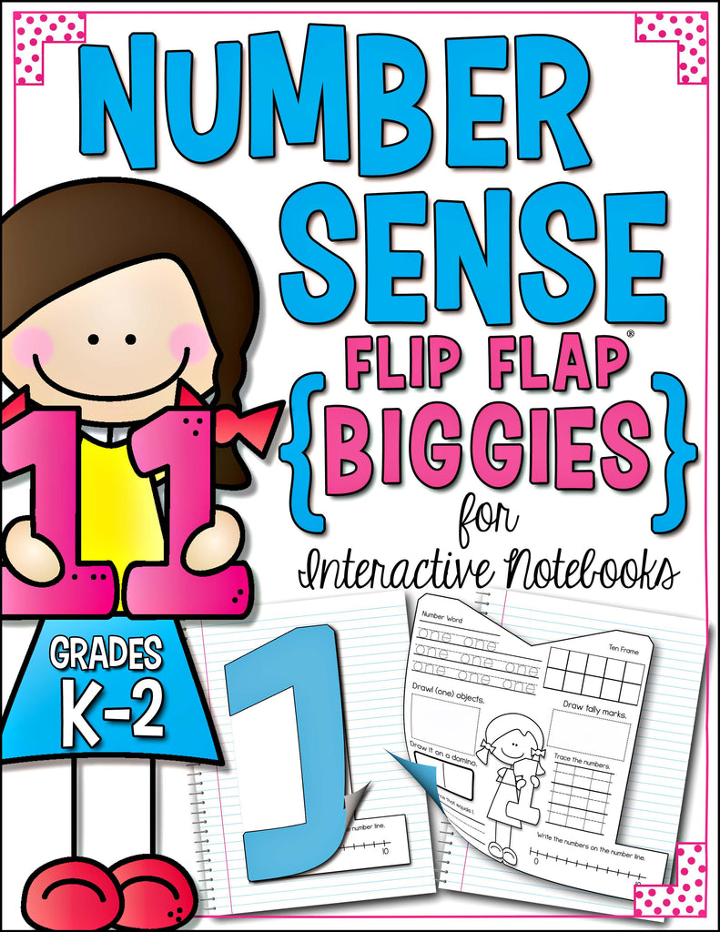 Number Sense Flip Flap® Biggies – Simply Skilled Teaching