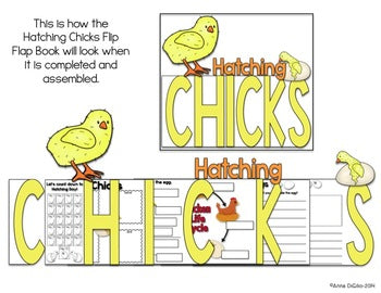 Hatching Chicks Flip Flap Book® | Distance Learning – Simply Skilled ...