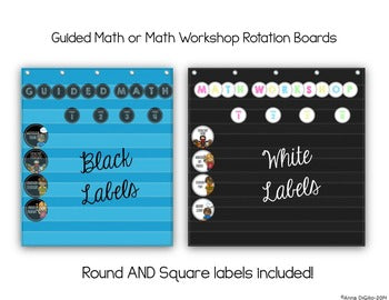 Guided Math | Math Workshop Rotation Board – Simply Skilled Teaching