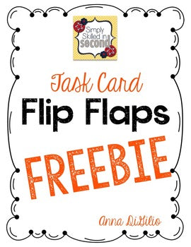 Task Card Flip Flap Book® (Free) – Simply Skilled Teaching
