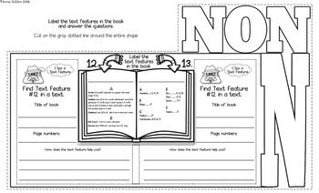 Nonfiction Text Features Flip Flap Book® | Distance Learning – Simply ...