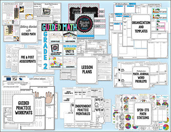 2nd Grade Guided Math Yearlong Curriculum – Simply Skilled Teaching